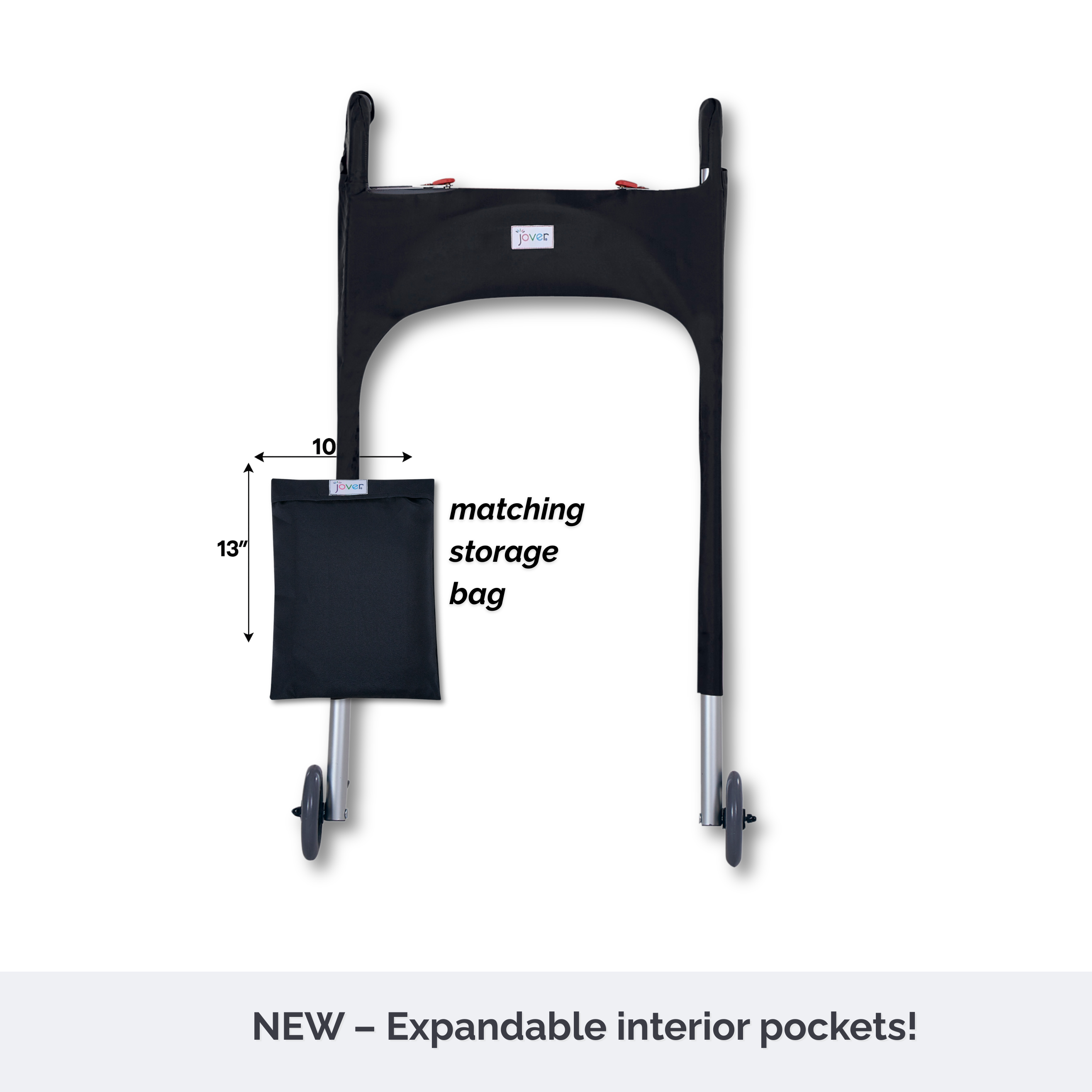 Shop Walker Covers with Pockets | Jover Stylish Walker Accessories